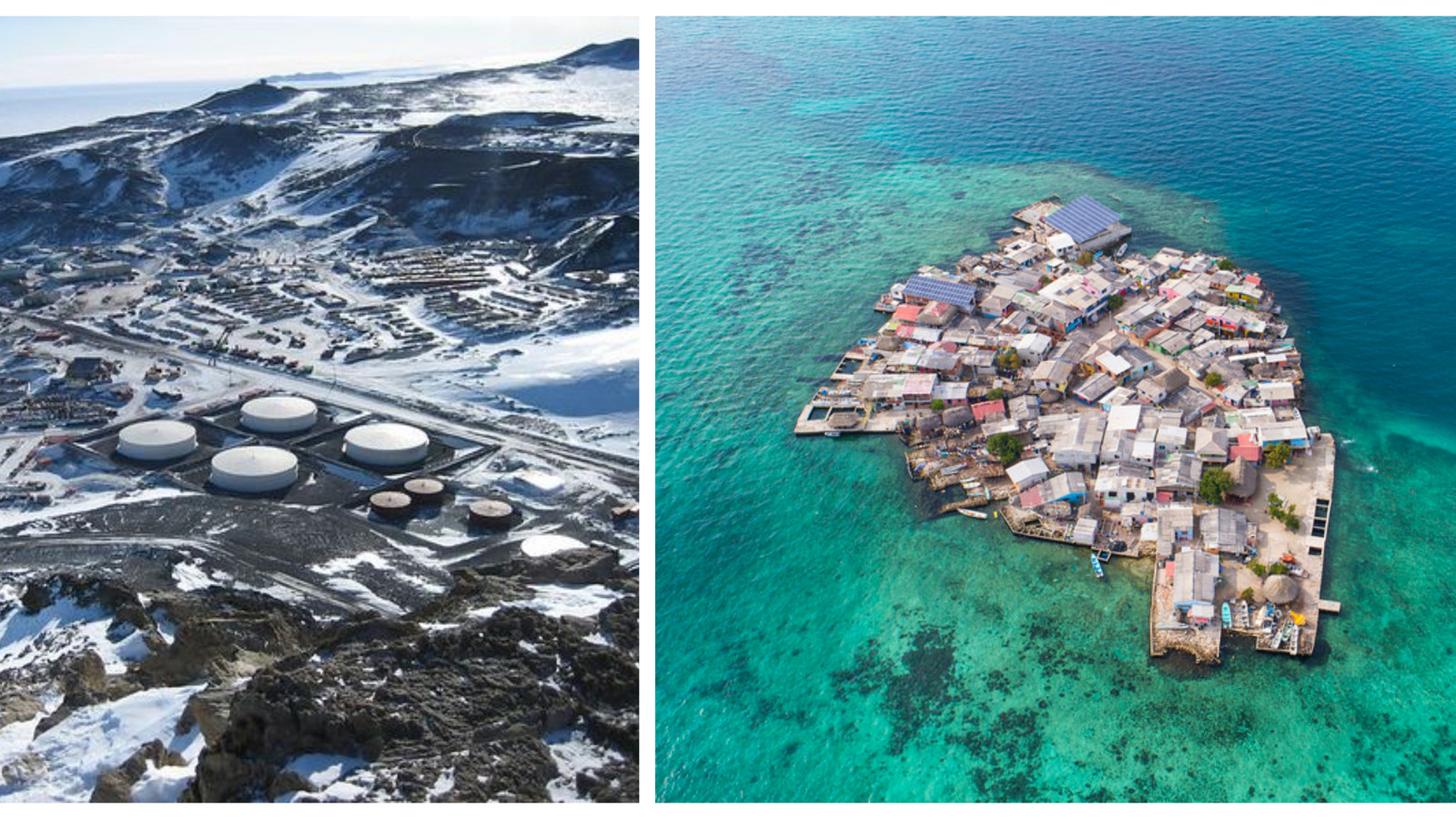 10 Of The Most Secluded Places In The World (And 10 Bursting With People)