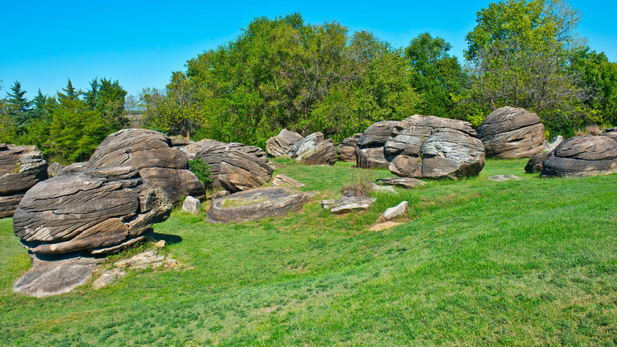 Rock City Is One Of Kansas' Strangest Geological Attractions