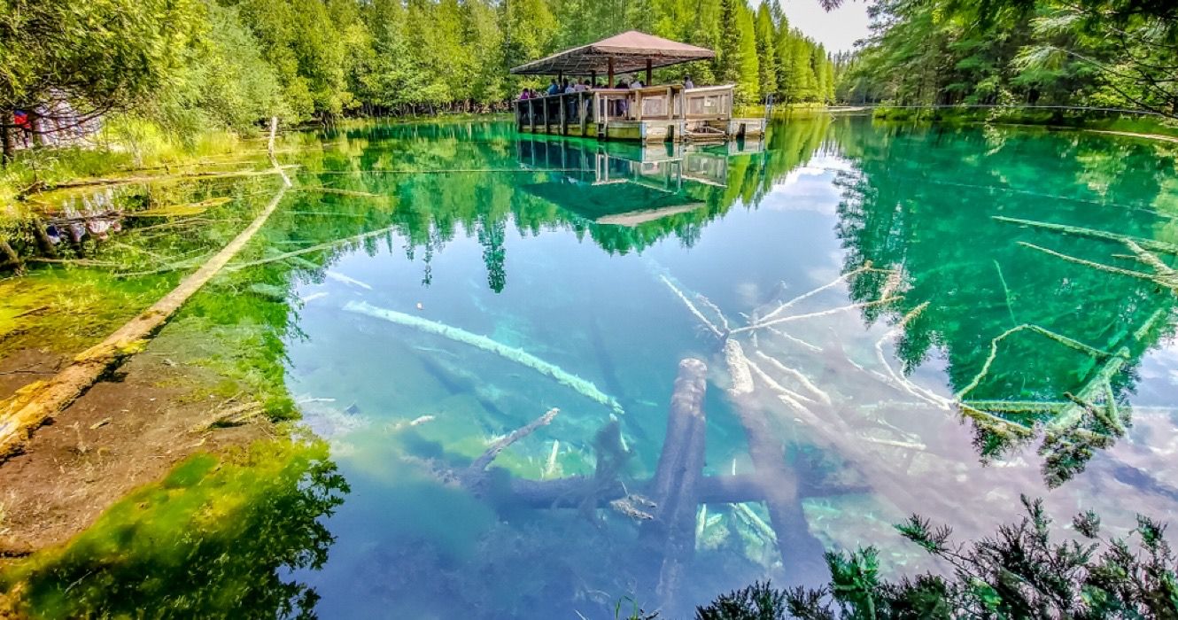No Swimming At Kitch-Iti-Kipi, But Here's Why Michigan's Largest ...
