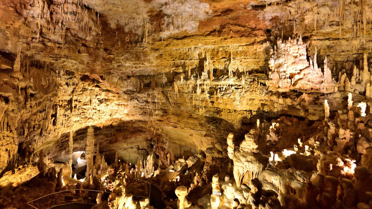Go Underground At The Natural Bridge Caverns In Texas
