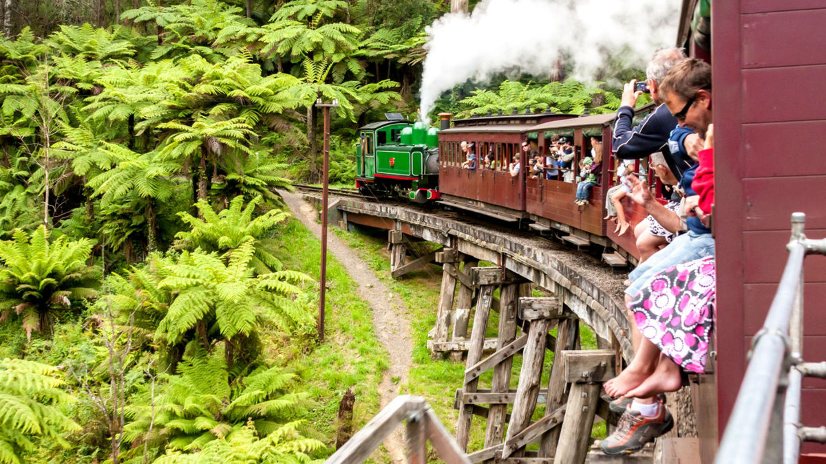 All Aboard The Puffing Billy: Australia's Oldest Steam Railway