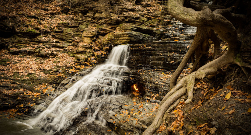 Does Eternal Flame Falls Ever Go Out? Here's What To Know About This Hike