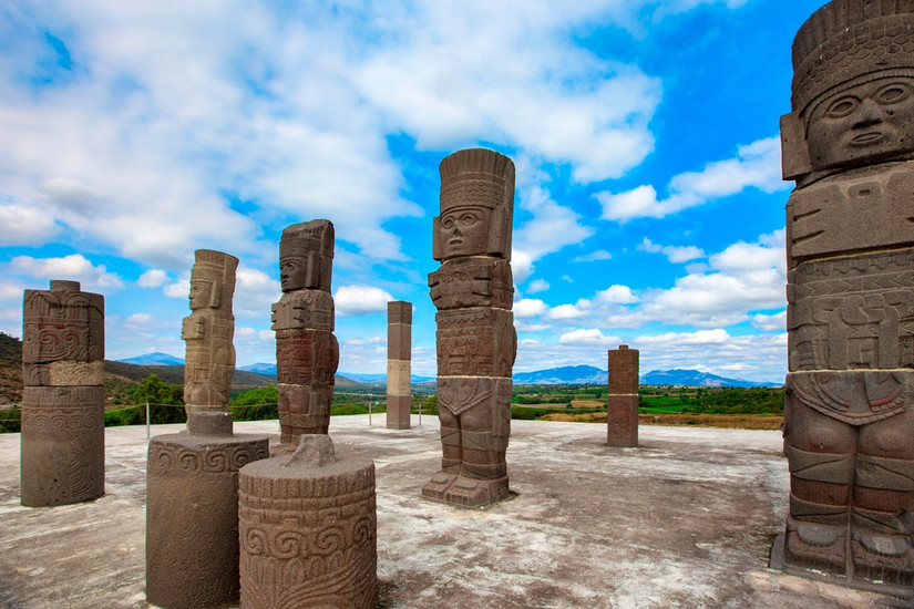 How To See Massive Toltec Warrior Statues At This Ancient Pre-Aztec ...
