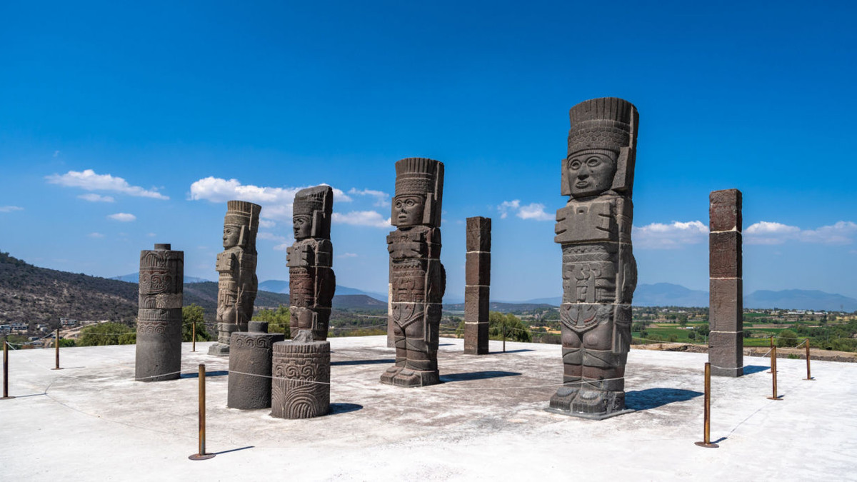 How To See Massive Toltec Warrior Statues At This Ancient Pre-Aztec ...