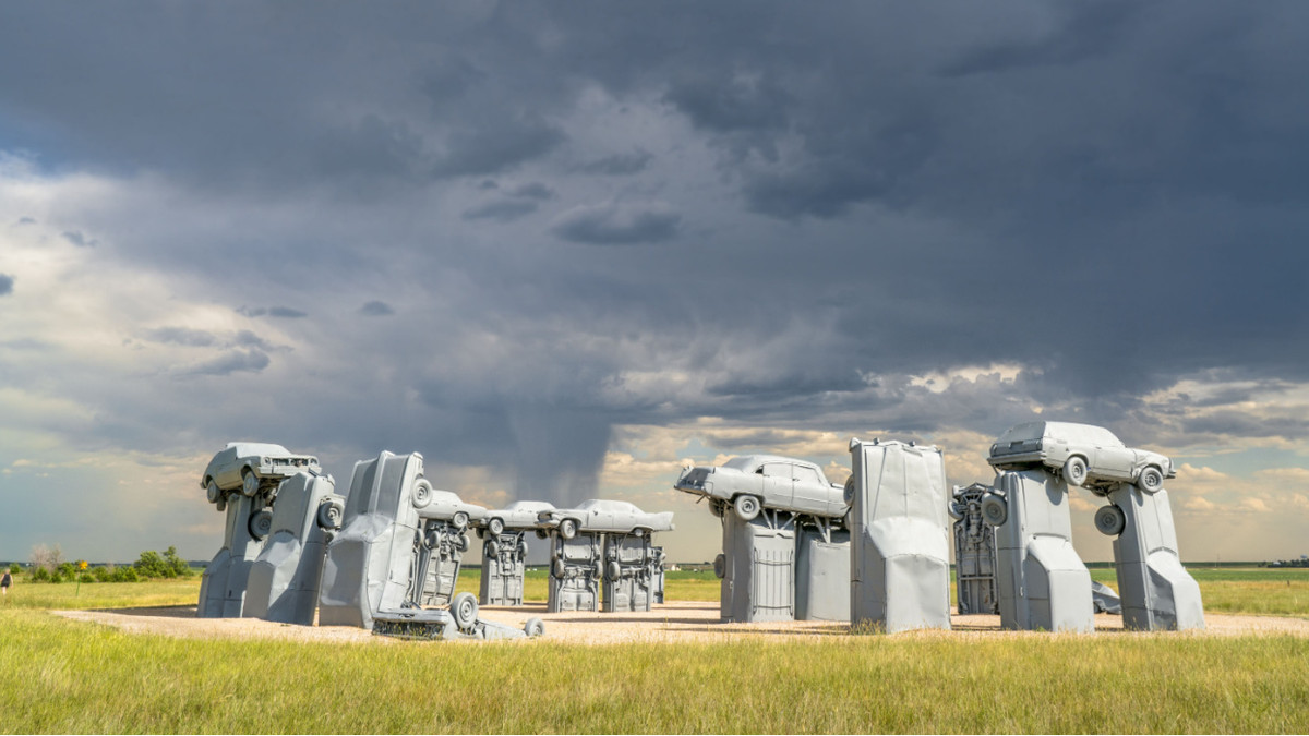 Carhenge Is The The Most Unusual Roadside Attraction In Nebraska, Here ...