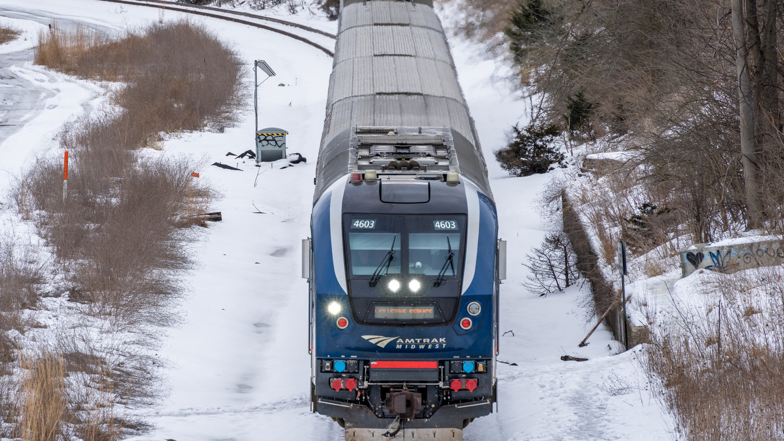 "ICE Is Infiltrating": Amtrak Passenger's Apocalyptic Train Footage ...