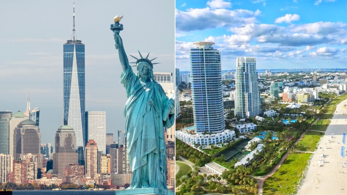 Florida Vs New York: Comparing The Two Most Visited U.S. States In The ...