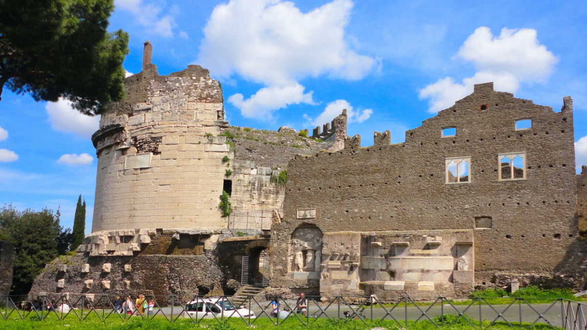This Castle Just Outside Of Rome Is Actually The Ancient Tomb of ...