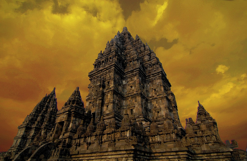 The Prambanan Temple In Java Is An Ancient Hindu Complex With A ...