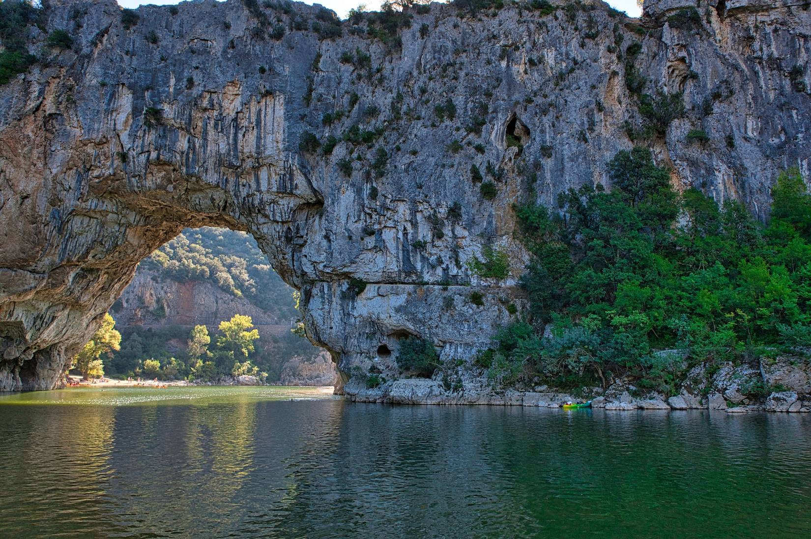 You Can Kayak Through The Pont d'Arc, The Most Impressive Natural Arch ...