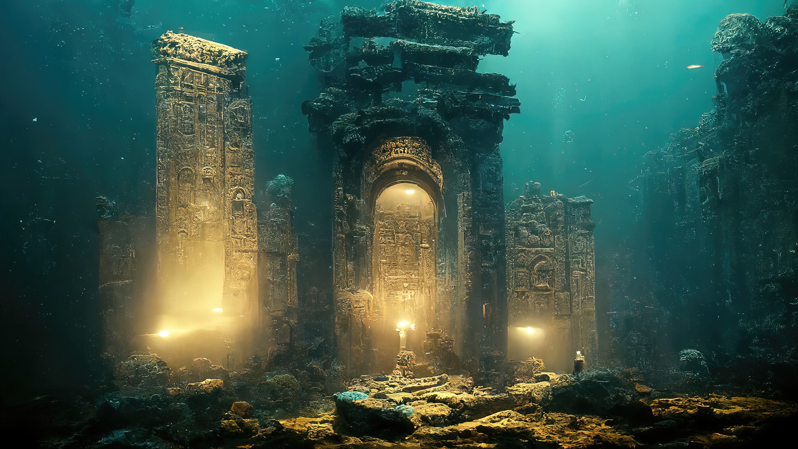 Divers Discover "Lost Highway To Atlantis" In The Caribbean Sea