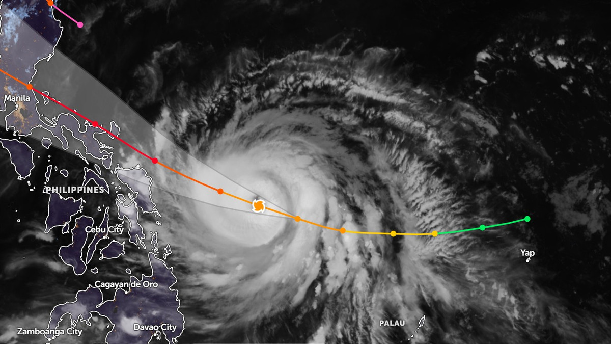 Typhoon Man-Yi on Course to Slam Into Philippines as Category 4 Storm: Expected to Grow to Super ...