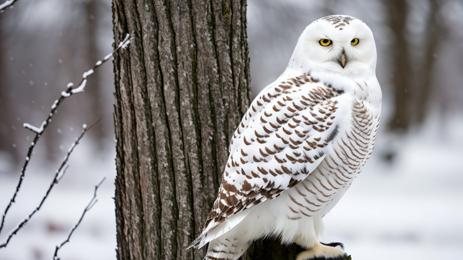 'Vulnerable' Snowy Owl Euthanized After Sustaining Injuries in Car ...