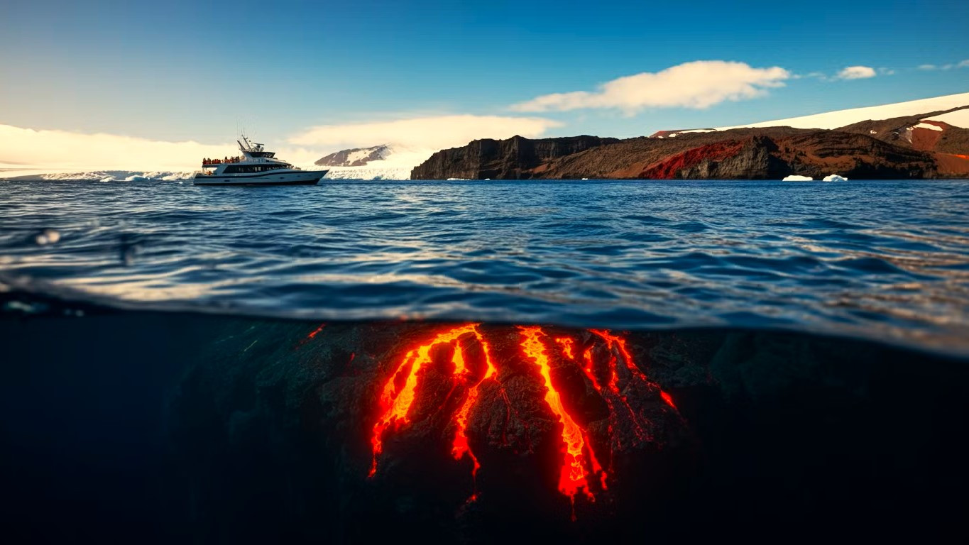 Deception Island Stays True To Its Name As Tours Sail Through An Active ...