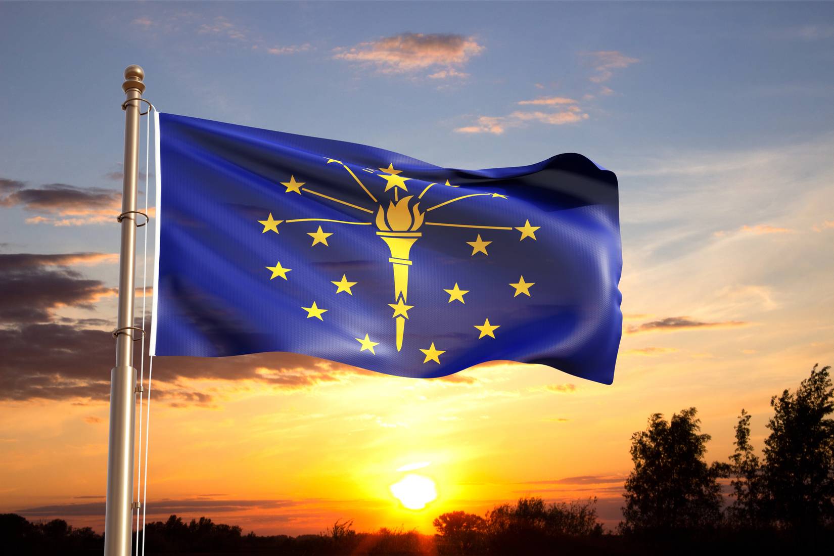 Indiana - Flags & Symbols | TheTravel