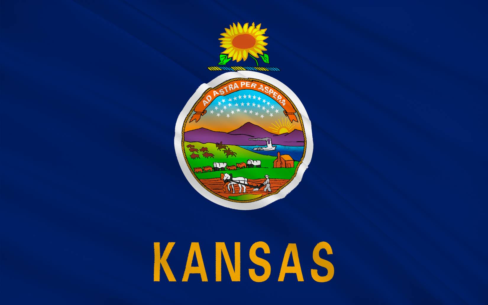 Kansas - Flags & Symbols | TheTravel