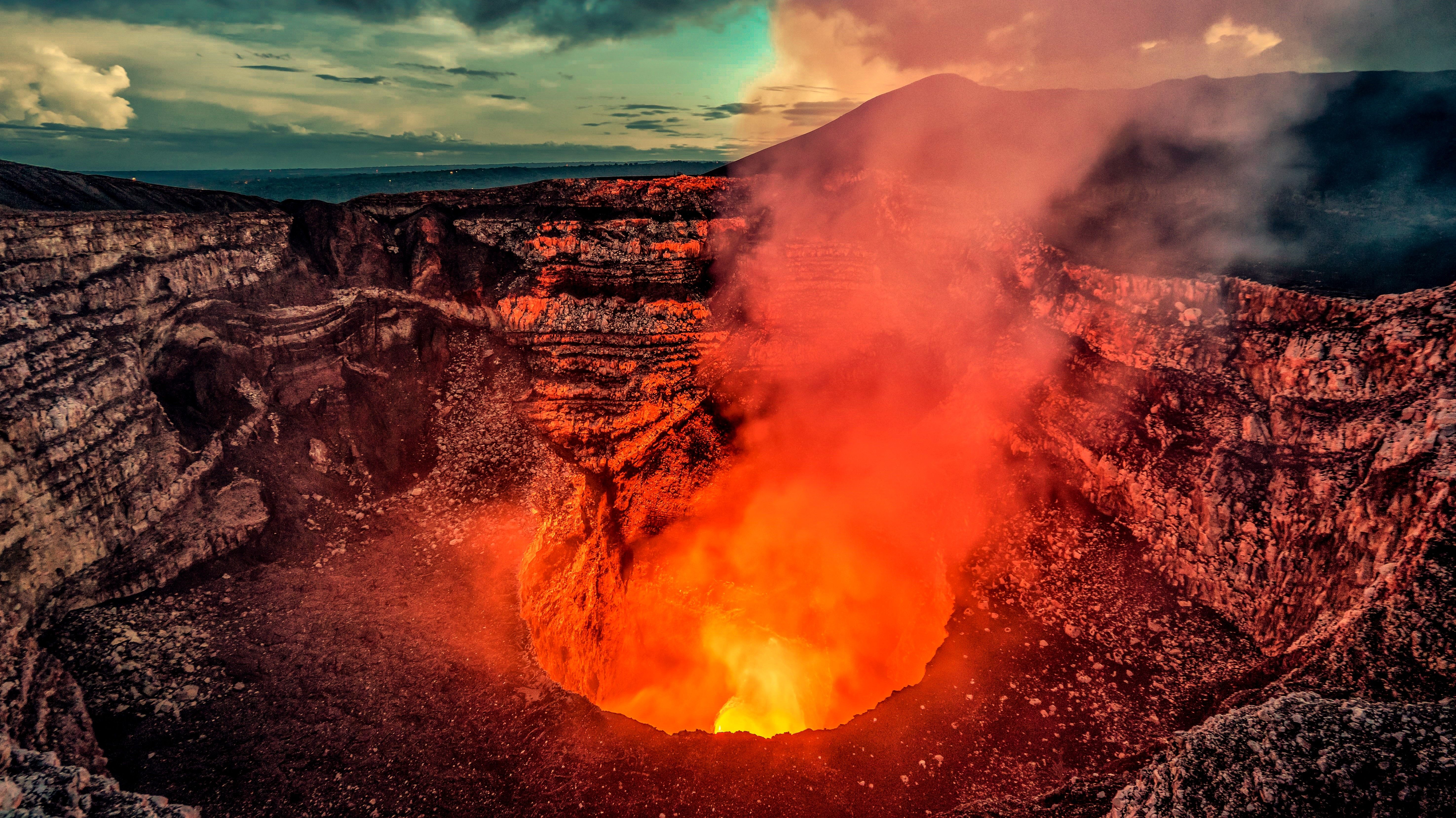 This Rare Volcano Spews Blue Lava & Is Becoming A Dark Tourism Hot Spot