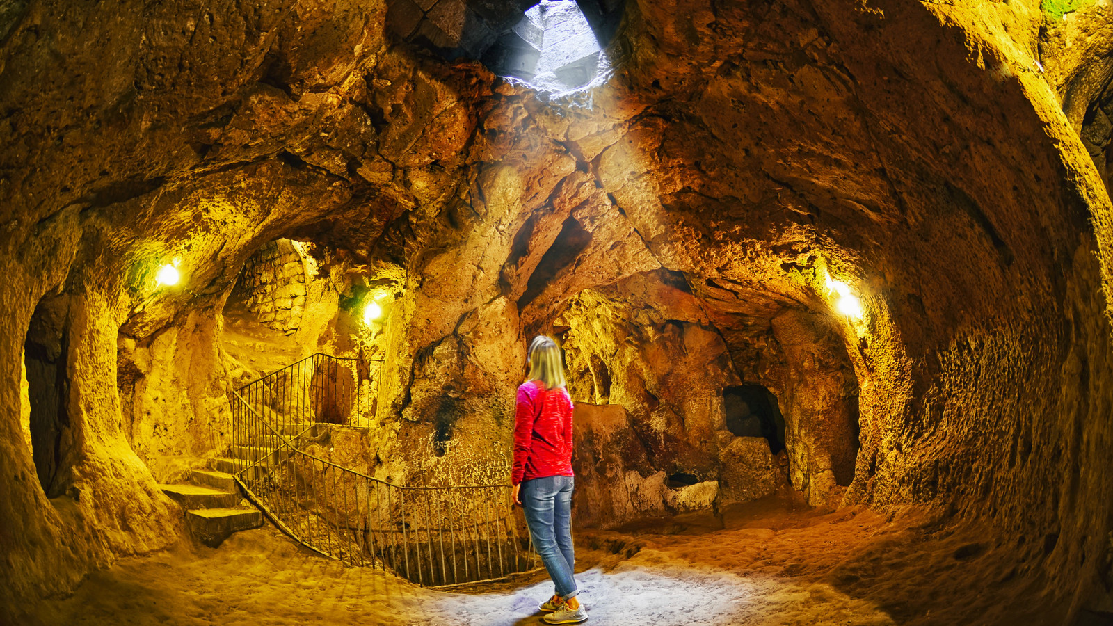 People Actually Lived In These Ancient Underground Cities
