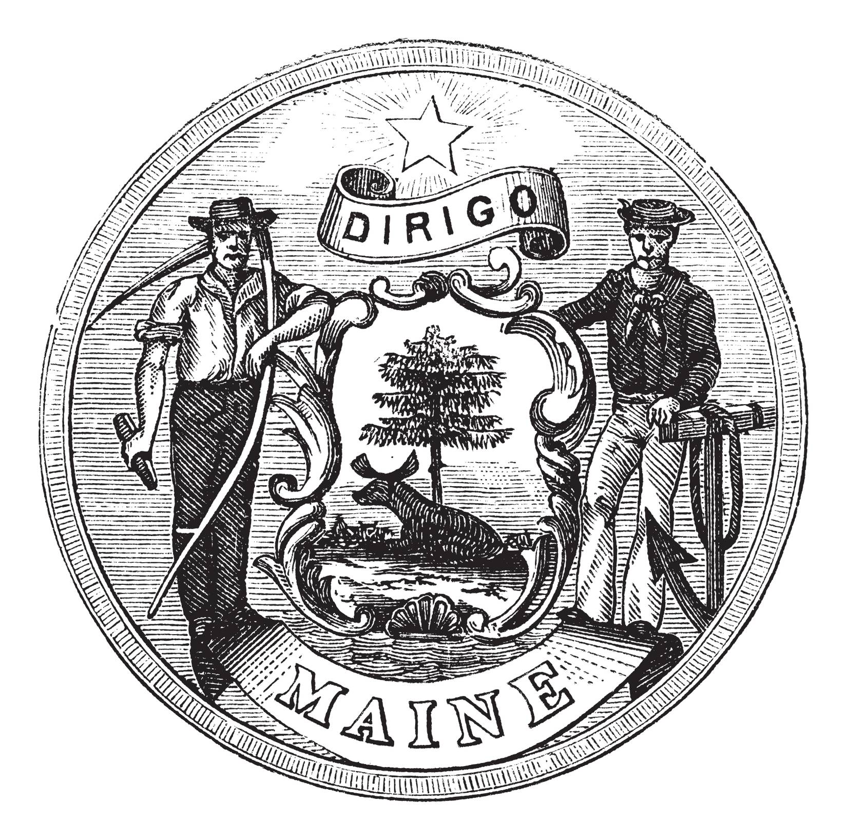 Maine - Flags & Symbols | TheTravel