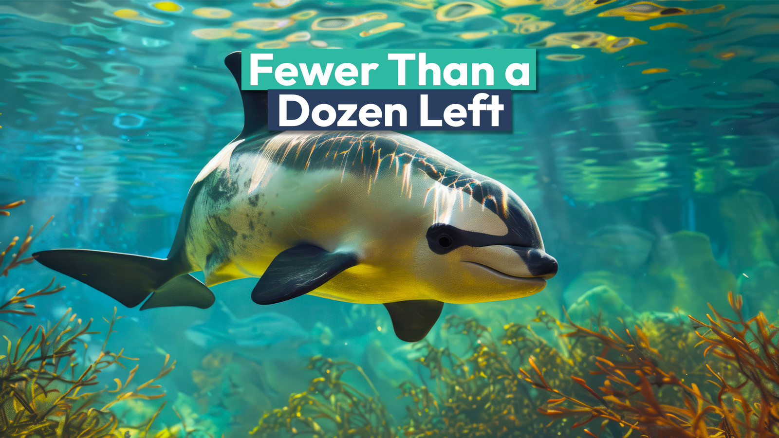 The Most Endangered Marine Mammal Lives In The Gulf Of California, But There's Less Than A Dozen ...