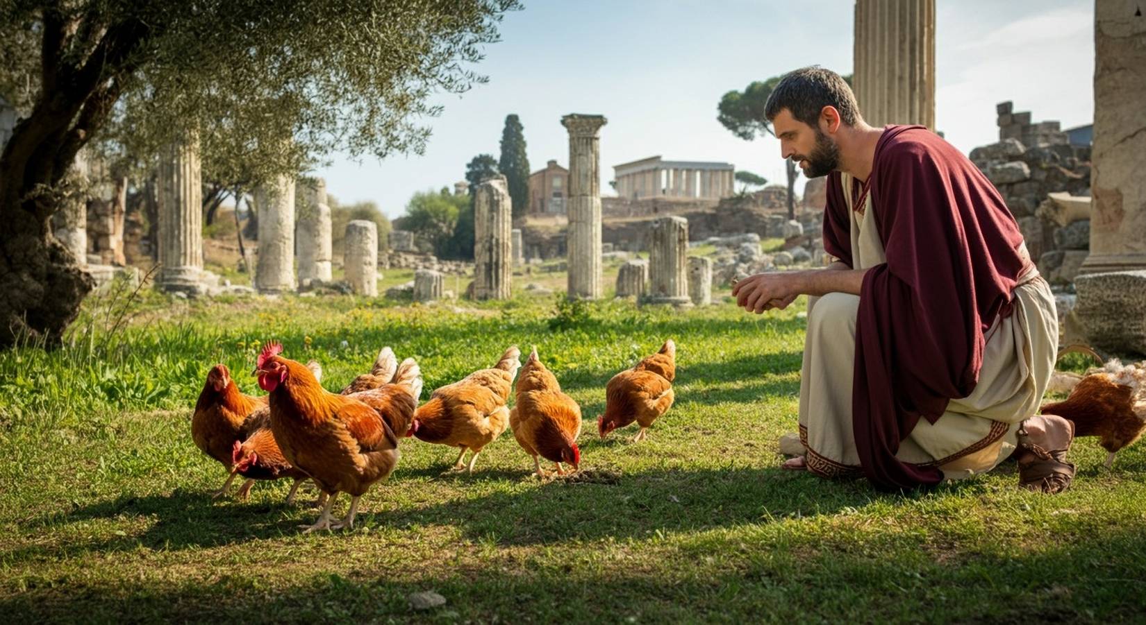 Why The Sacred Chickens Decided Ancient Rome's Most Important Matters