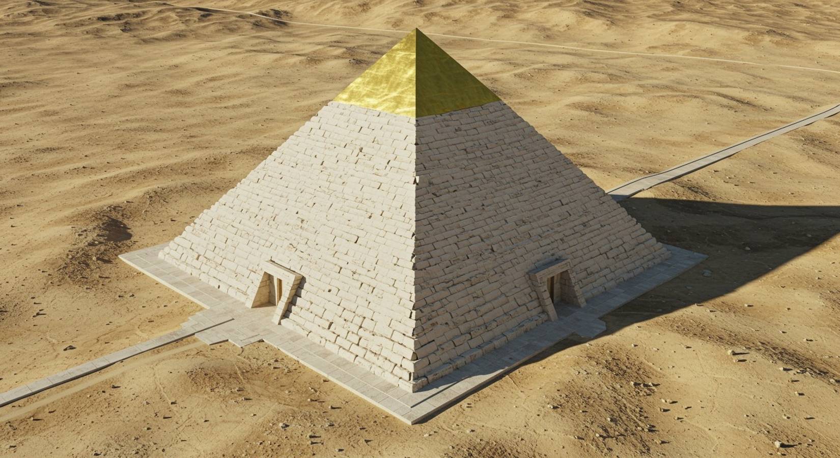 The Ancient Egyptian Pyramids Of Giza Originally Looked Nothing Like ...