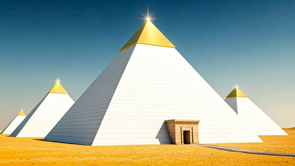 The Ancient Egyptian Pyramids Of Giza Originally Looked Nothing Like ...