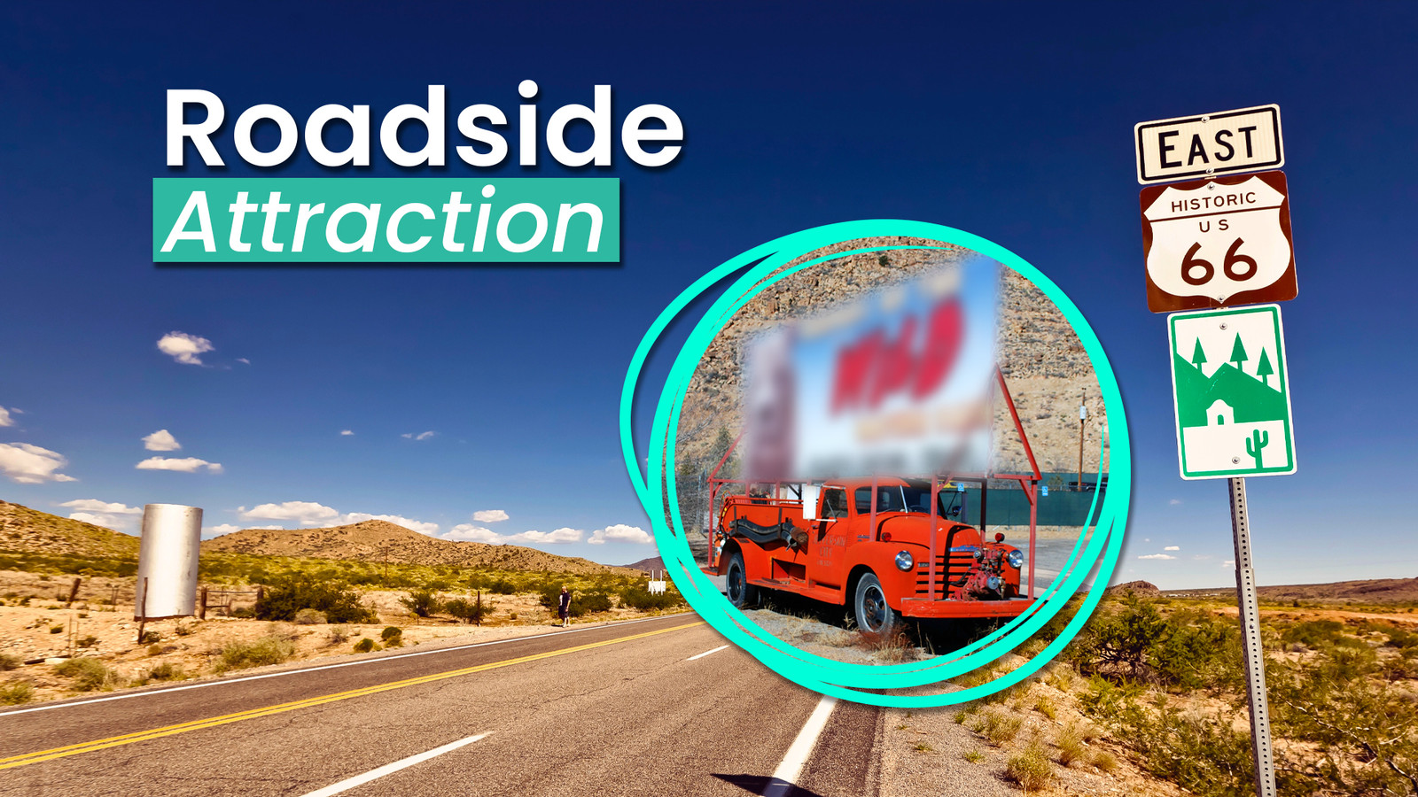 Arizona's Route 66 Has An Unusual "Exotic" Attraction You'd Never ...