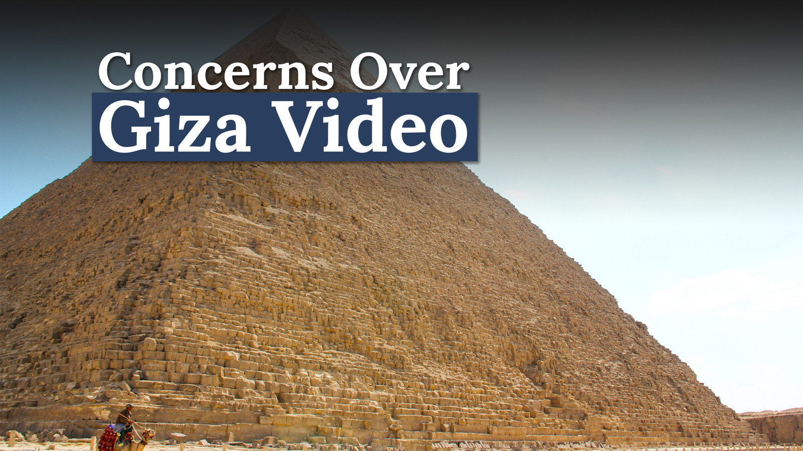 Experts Outraged By Video Of Workers Hammering Egypt's Great Pyramid Of ...