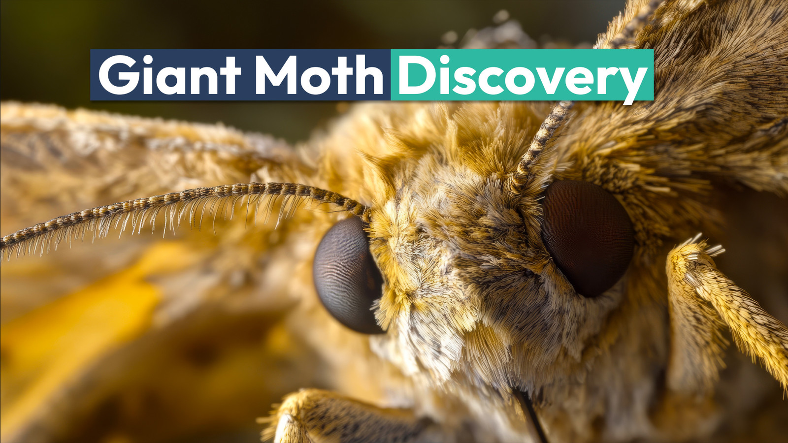 No Lamp Is Big Enough For This Giant "Rat-Sized" Moth Found By Accident