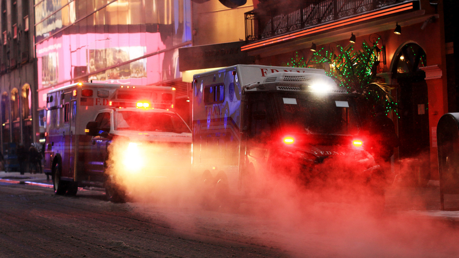 Man Set On Fire In New York's Times Square, Suspect Still On The Loose