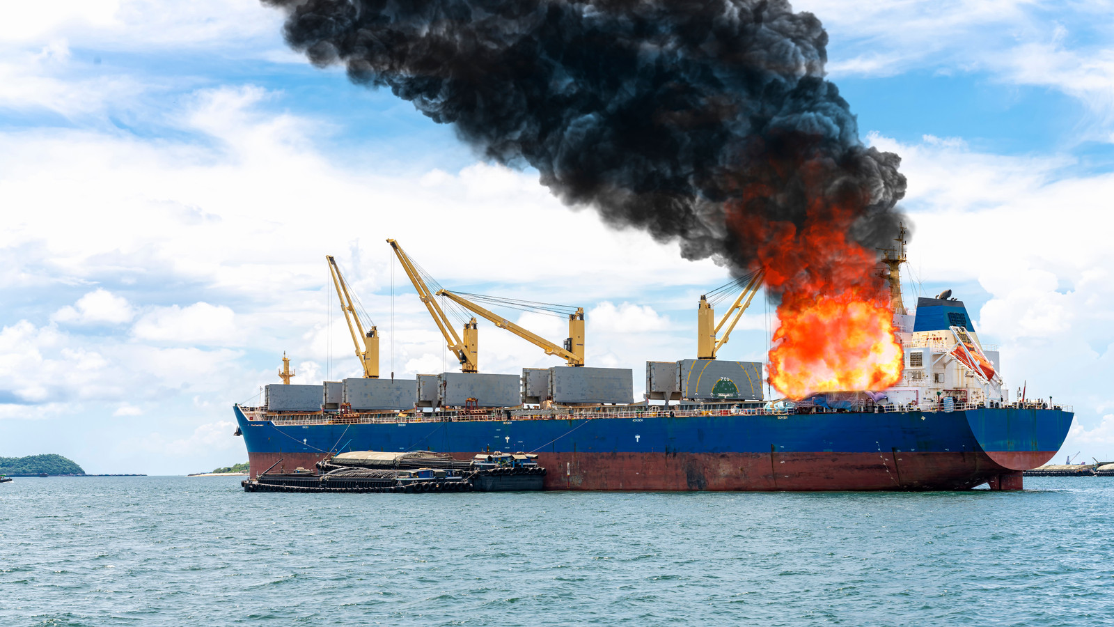 North Sea Oil Tanker Explodes After Collision, Spelling "Devastating ...