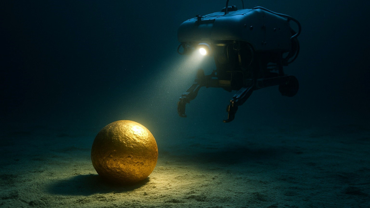 Scientists Can't Explain The Mysterious Gold "Orb" Found Two Miles ...