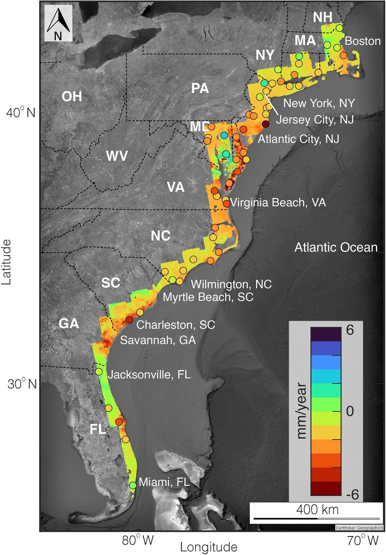 NASA Images Show This Part Of The U.S. Is Sinking At An Alarming Rate