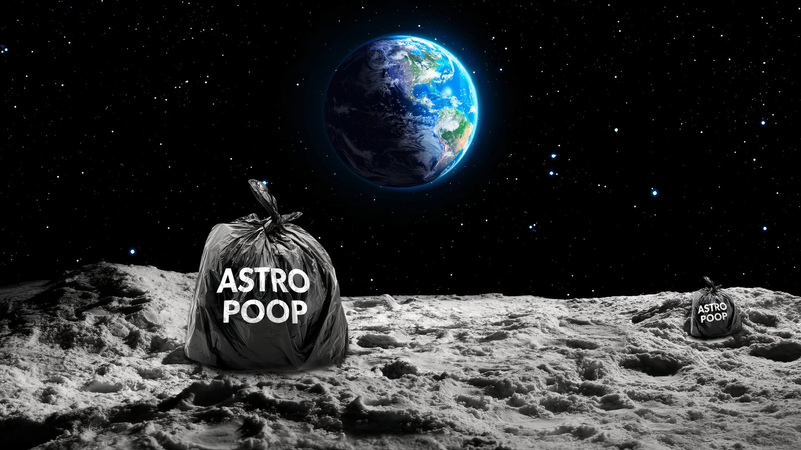 NASA Offers $3 Million To Anyone Who Can Find A Way To Get 96 Bags Of Poop Off Of The Moon