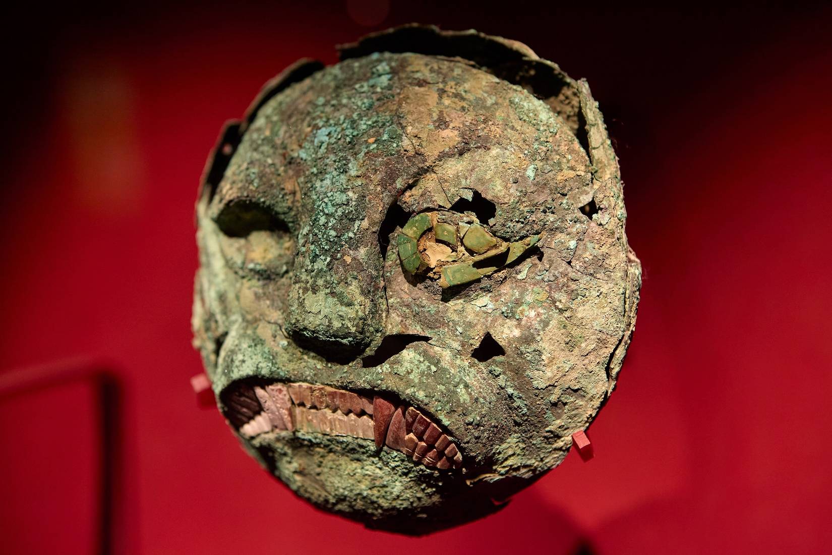 Creepy Funerary Egyptian Masks And Other Rare Artifacts Found In The U ...