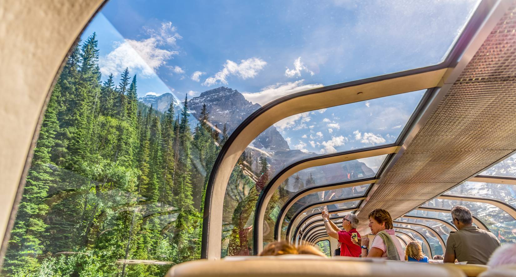 This Scenic Train Ride from Vancouver to Banff Is a Bucket List Must