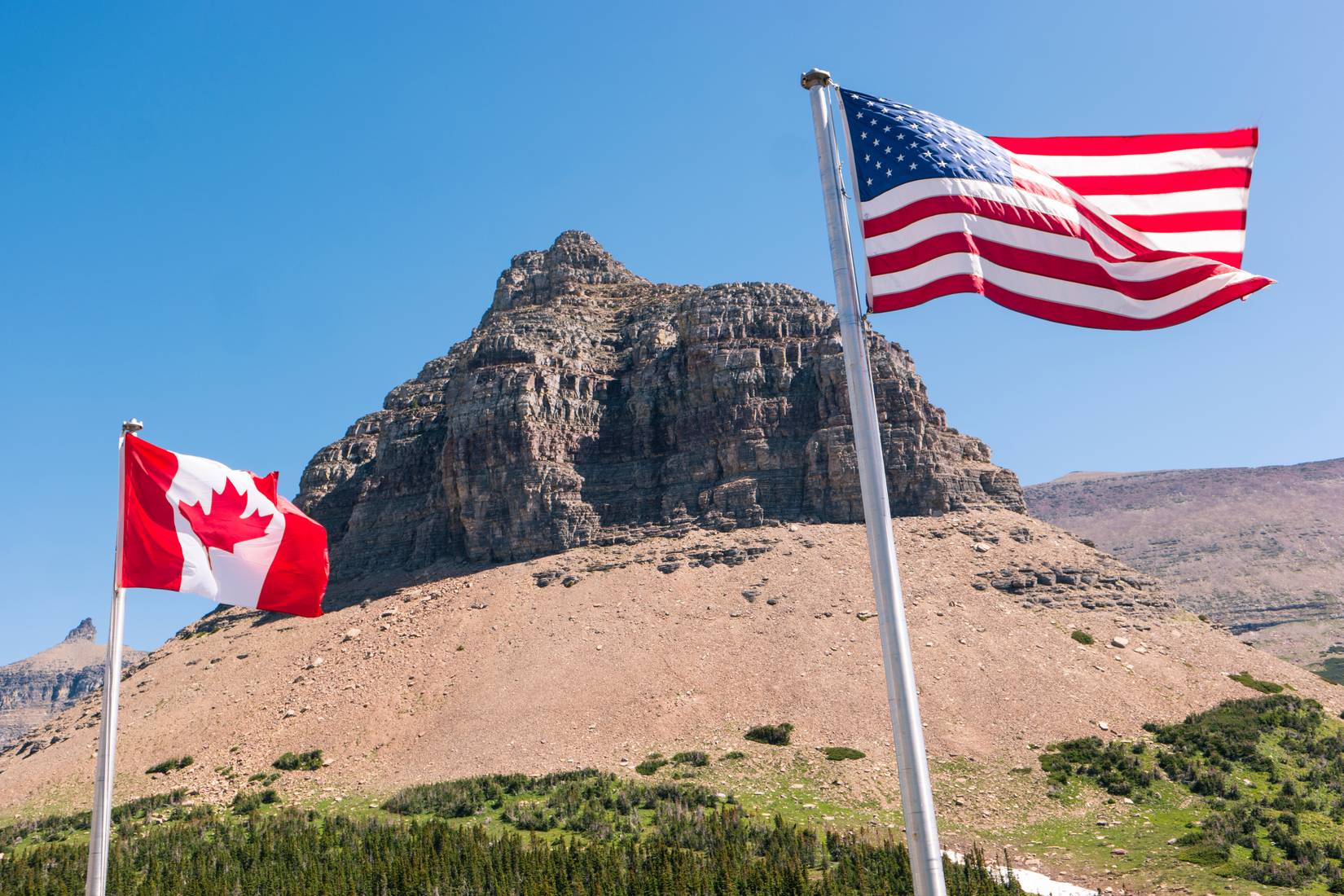 The U.S.-Canada Border Runs Right Through This Gorgeous National Park