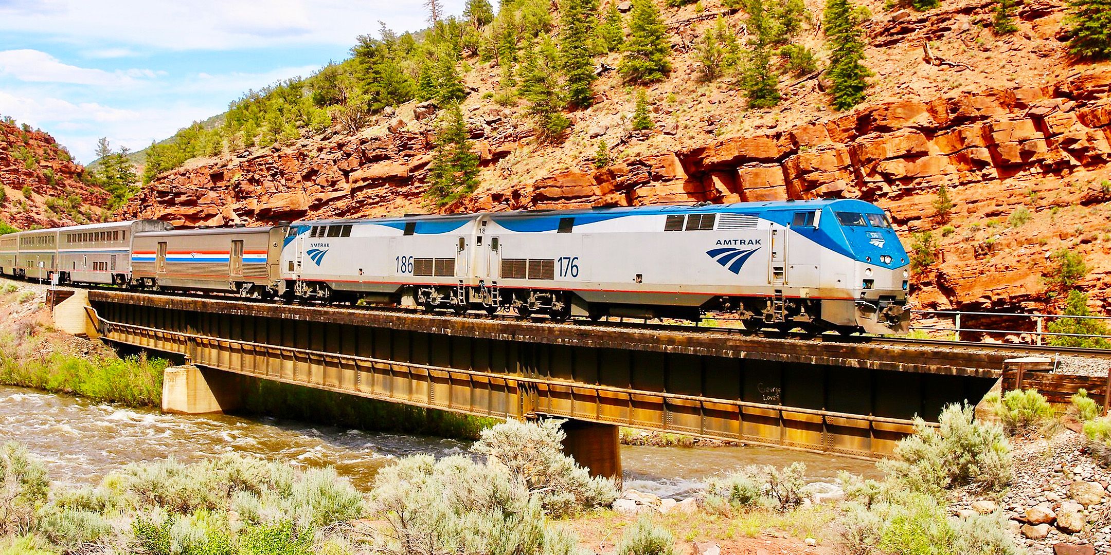 You Won't Believe What America's Most Beautiful Amtrak Route Passes Through