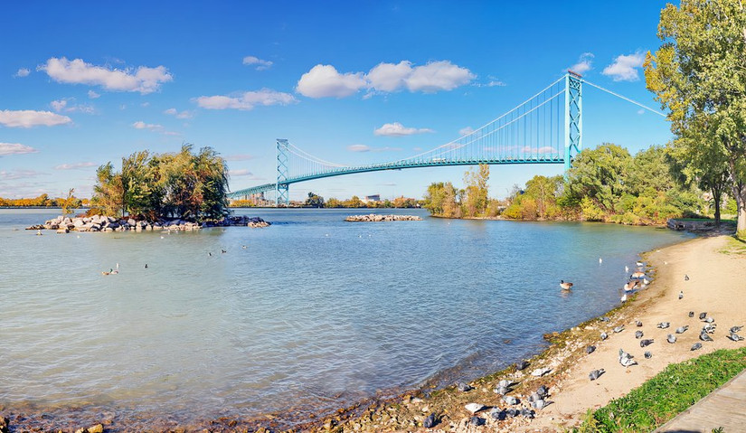 The U.S.-Canada Border Runs Right Through This Iconic City