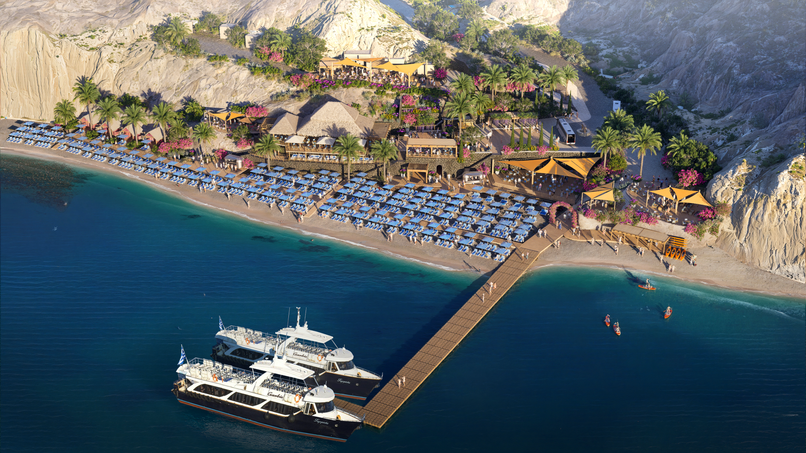 Royal Caribbean's Private Island Stops Combine Water Park Attractions ...