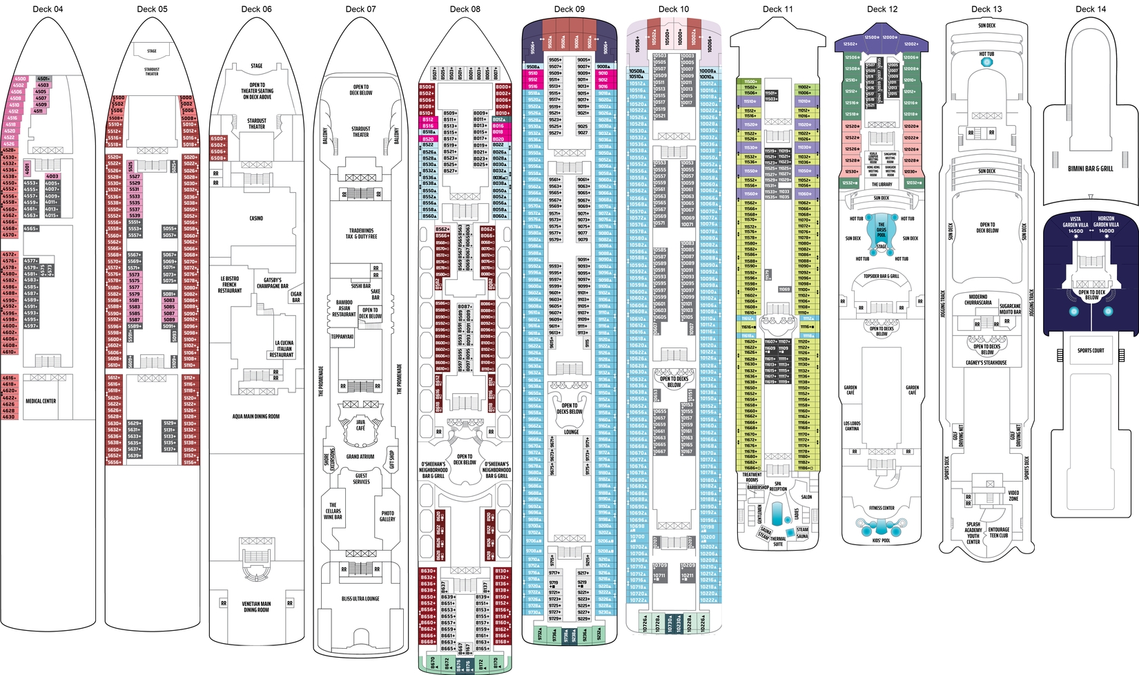 Norwegian Dawn Cruise Ship Guide: Staterooms, Dining, Activities & What ...