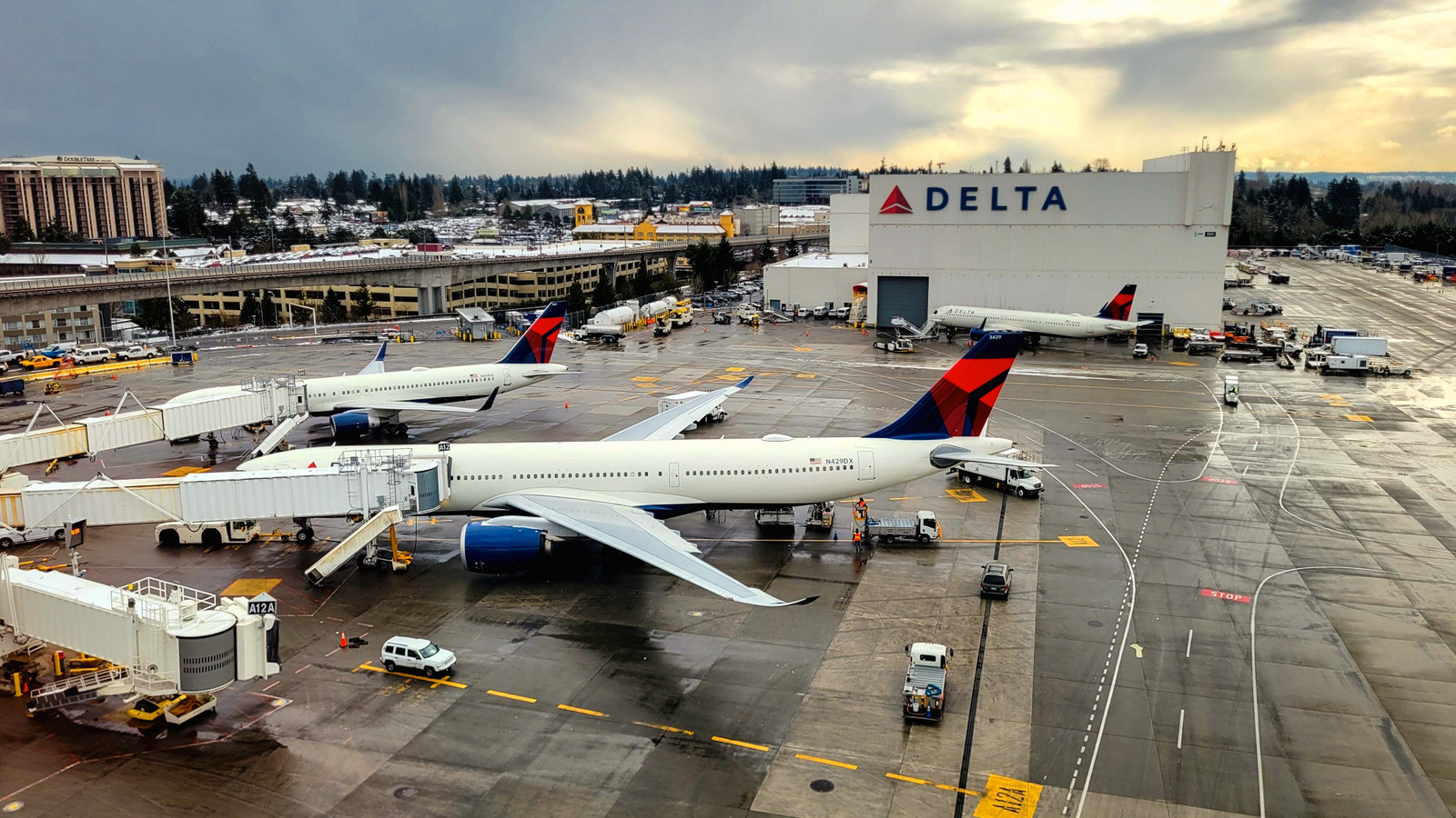 Delta Air Lines Passengers Stranded Overnight After Law Enforcement ...