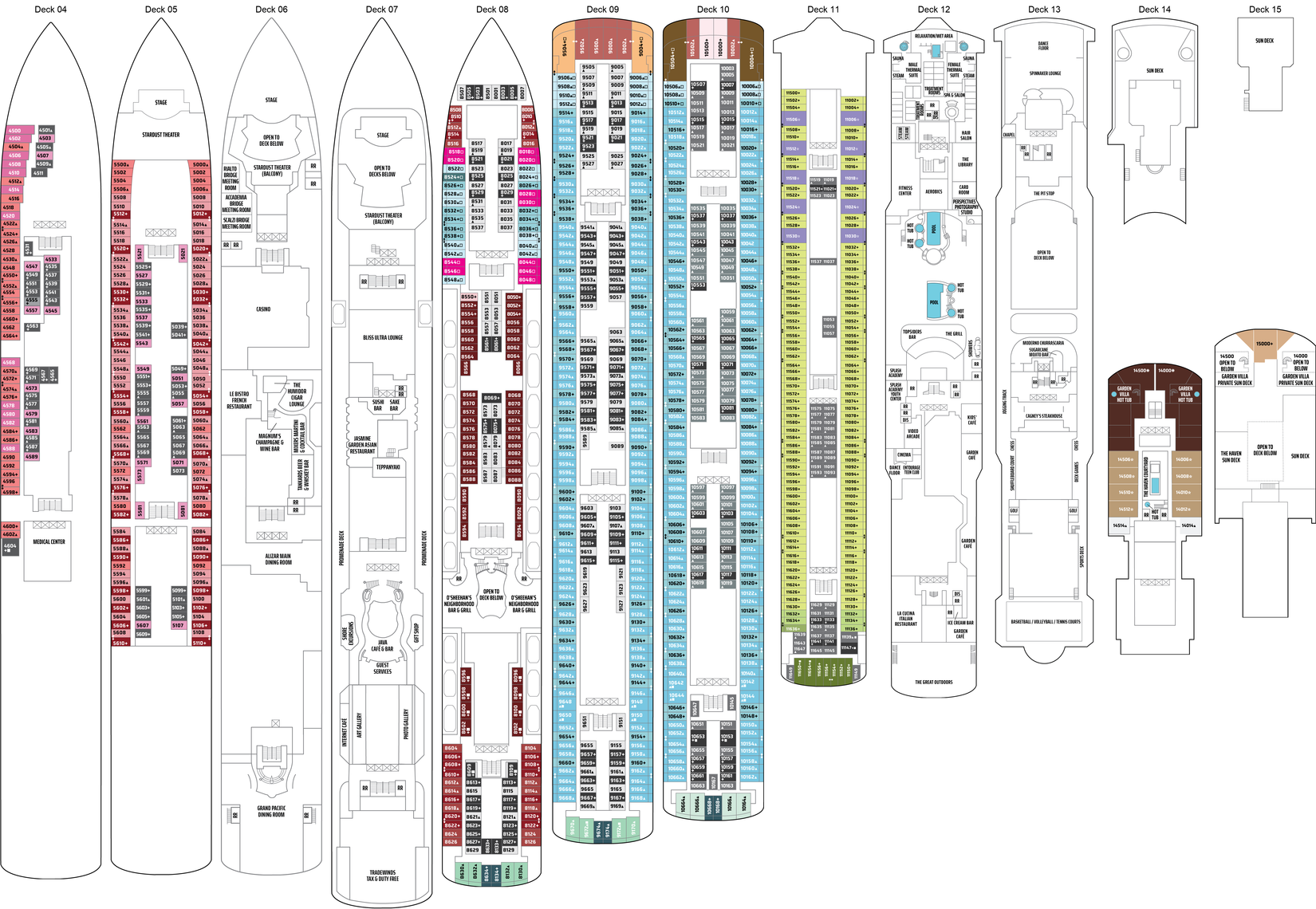 Norwegian Jade Cruise Ship Guide: Staterooms, Dining, Activities & What ...