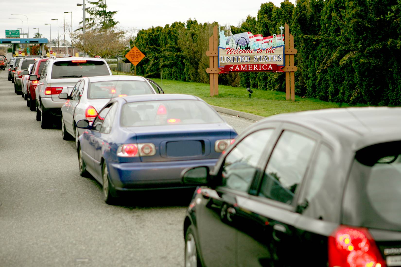 Who's To Blame For Longer Wait Times At The U.S.-Canada Border?