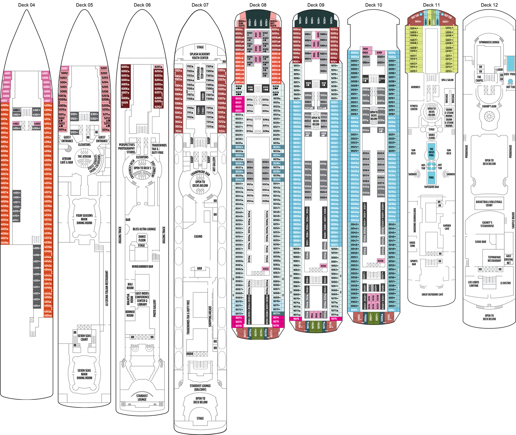 Norwegian Sun Cruise Ship Guide: Staterooms, Dining, Activities & What ...