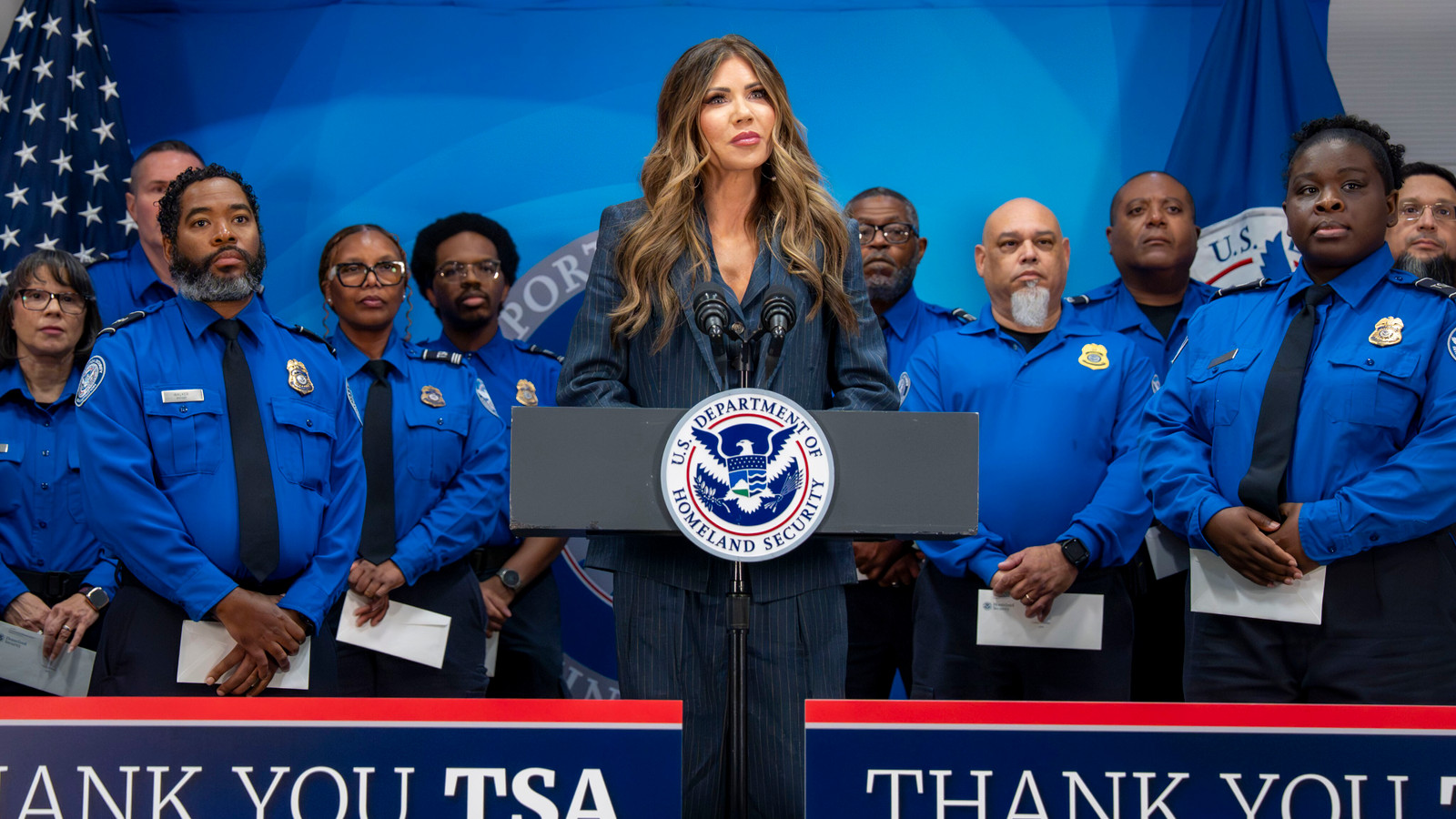 New U.S. Homeland Security Secretary Issues Statement After Kristi Noem ...