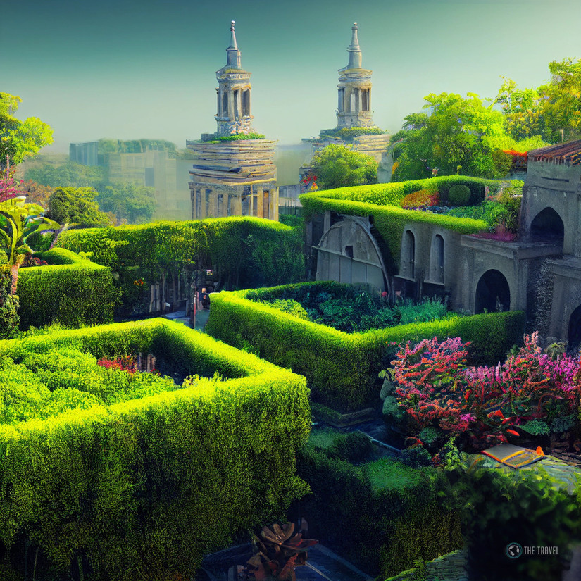 How Would The Hanging Gardens Of Babylon Look Like If They Existed Today?