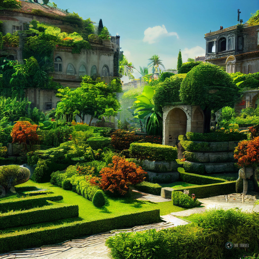 How Would The Hanging Gardens Of Babylon Look Like If They Existed Today?