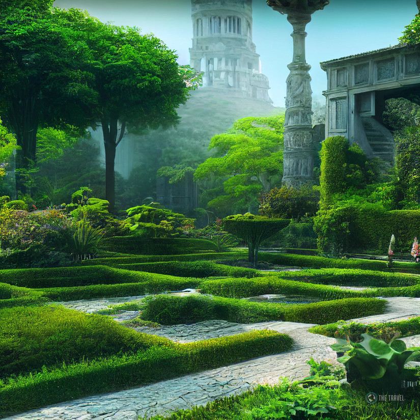 How Would The Hanging Gardens Of Babylon Look Like If They Existed Today?